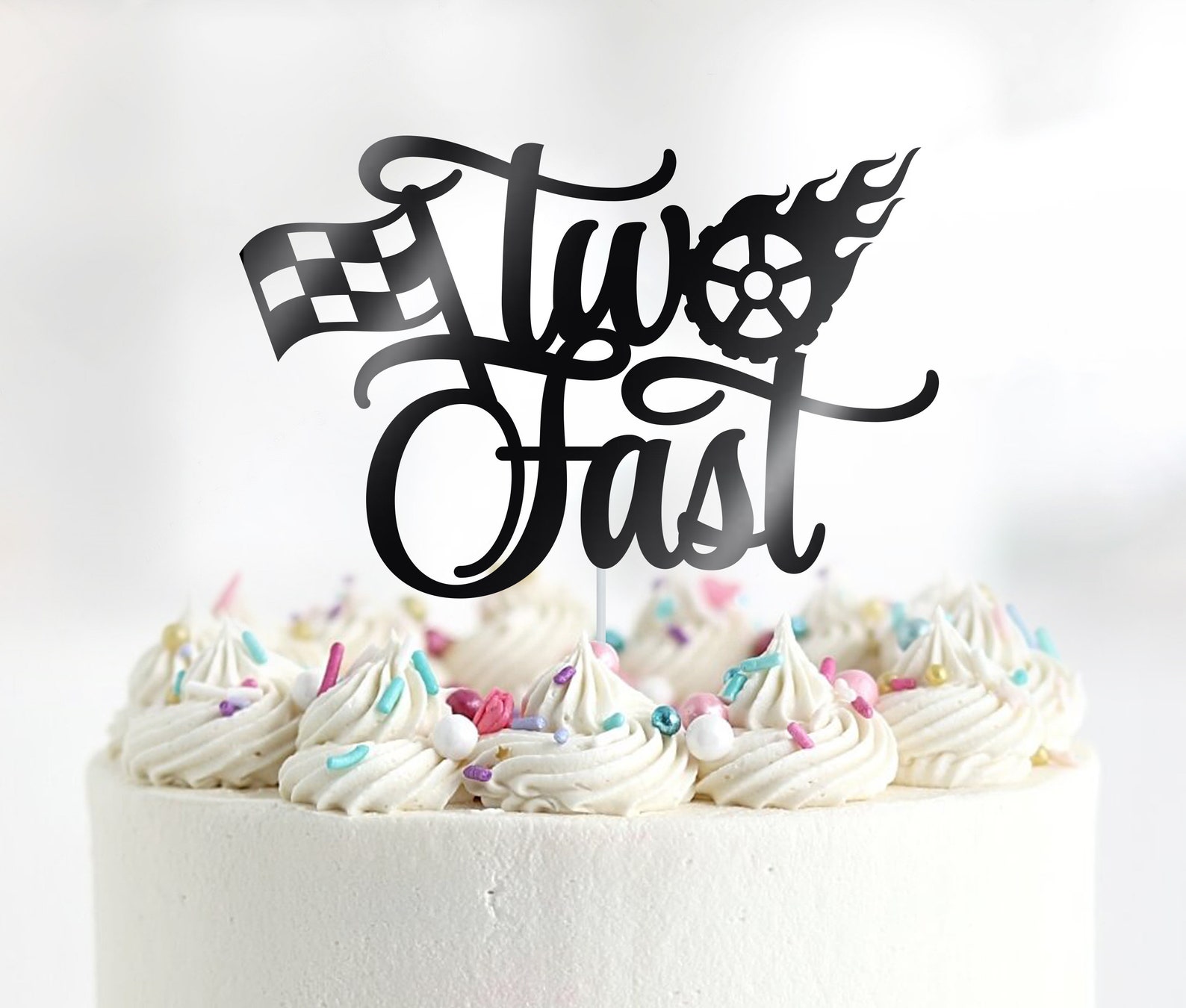 Two Fast Cake Topper 2 Fast Cake Topper Race Car Cake - Etsy Canada
