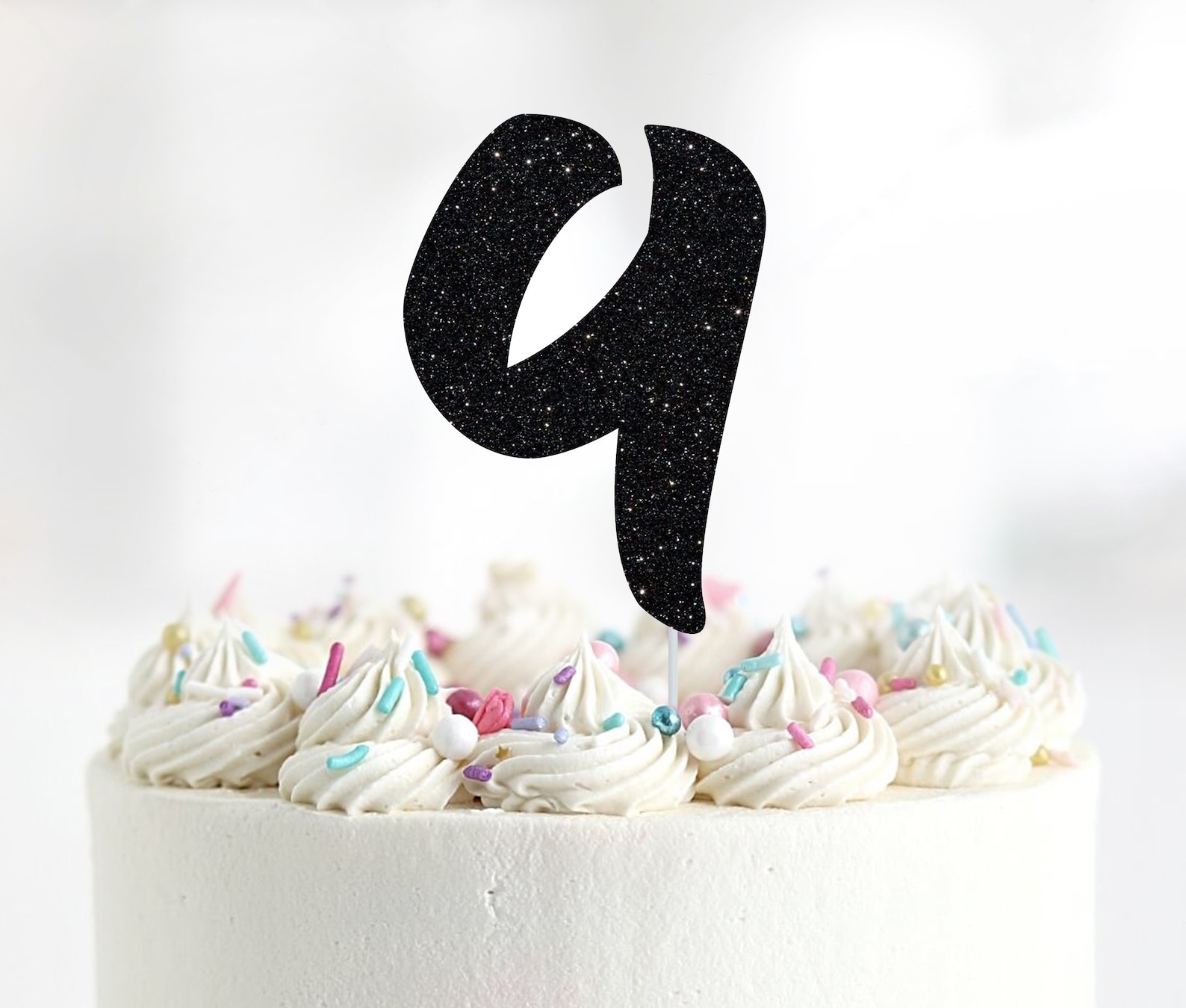 9 Cake Topper Nine Cake Topper Age Cake Topper Number Cake | Etsy