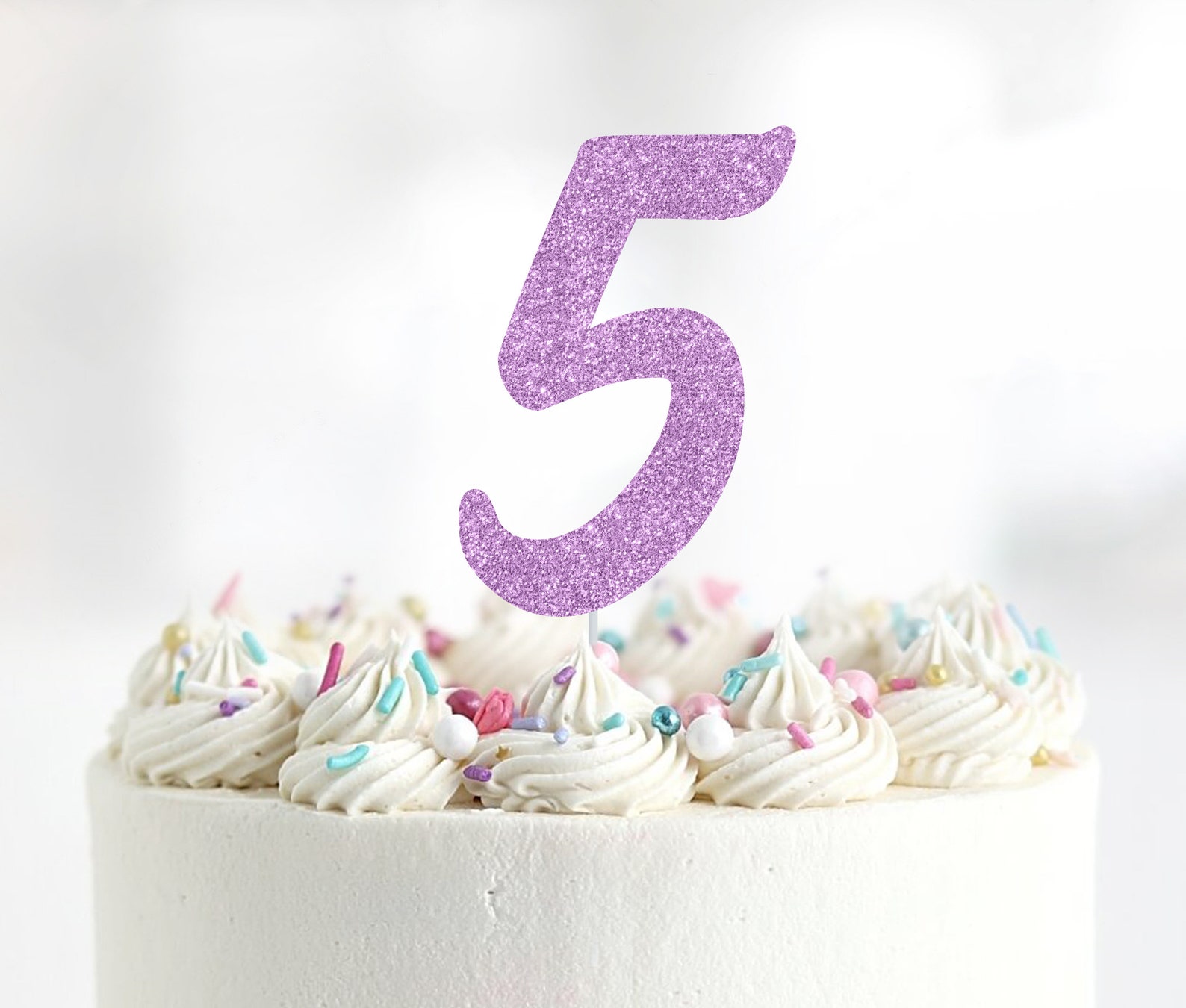 5 Cake Topper Five Cake Topper Age Cake Topper Number Cake | Etsy