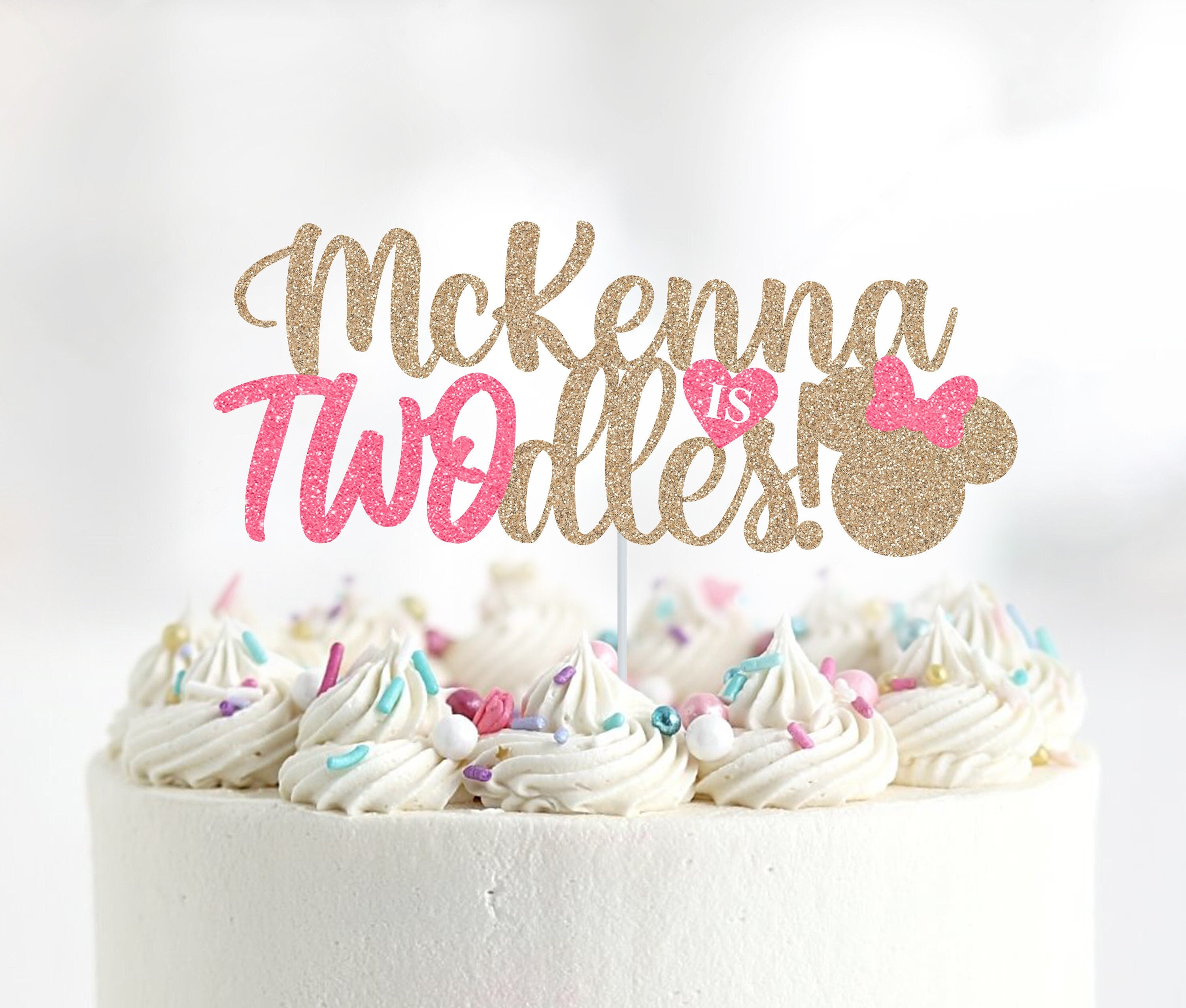 Oh Twodles Cake Topper I'm Twodles Personalized Cake - Etsy