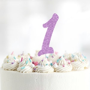 1 Cake Topper, One Cake Topper, Age Cake Topper, Number Cake Topper ...