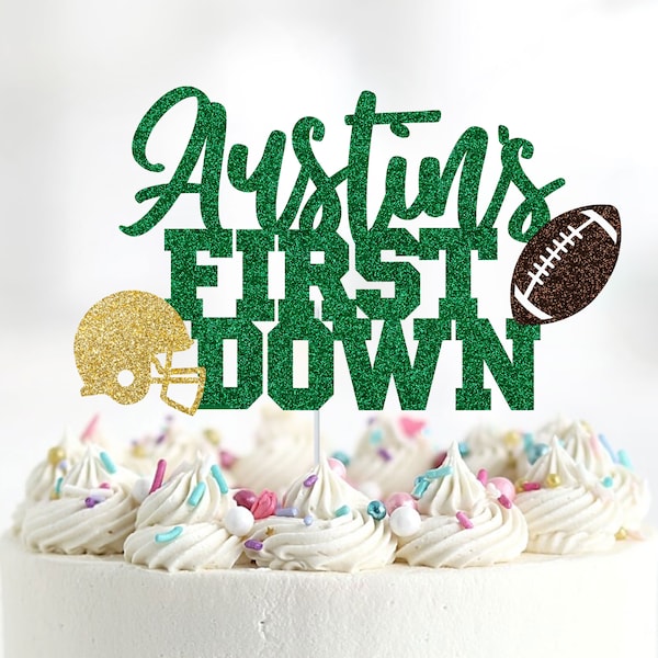 Football Cake - Etsy