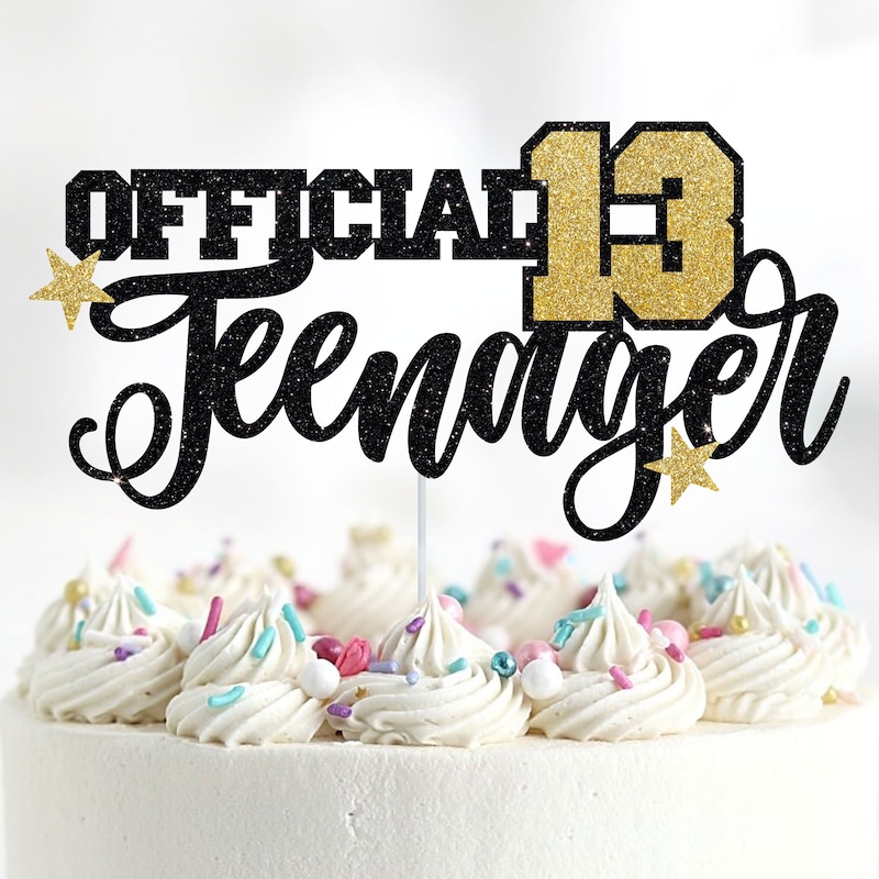 Birthday Cake Topper - Etsy