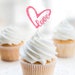 Love Heart Cupcake Topper Wedding Cupcake Topper Love - Etsy