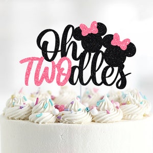 Oh Twodles Cake Topper, Second Birthday Ideas, Twins Birthday Party ...