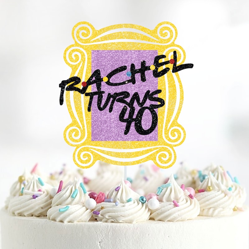 Friends Cake Topper - Etsy