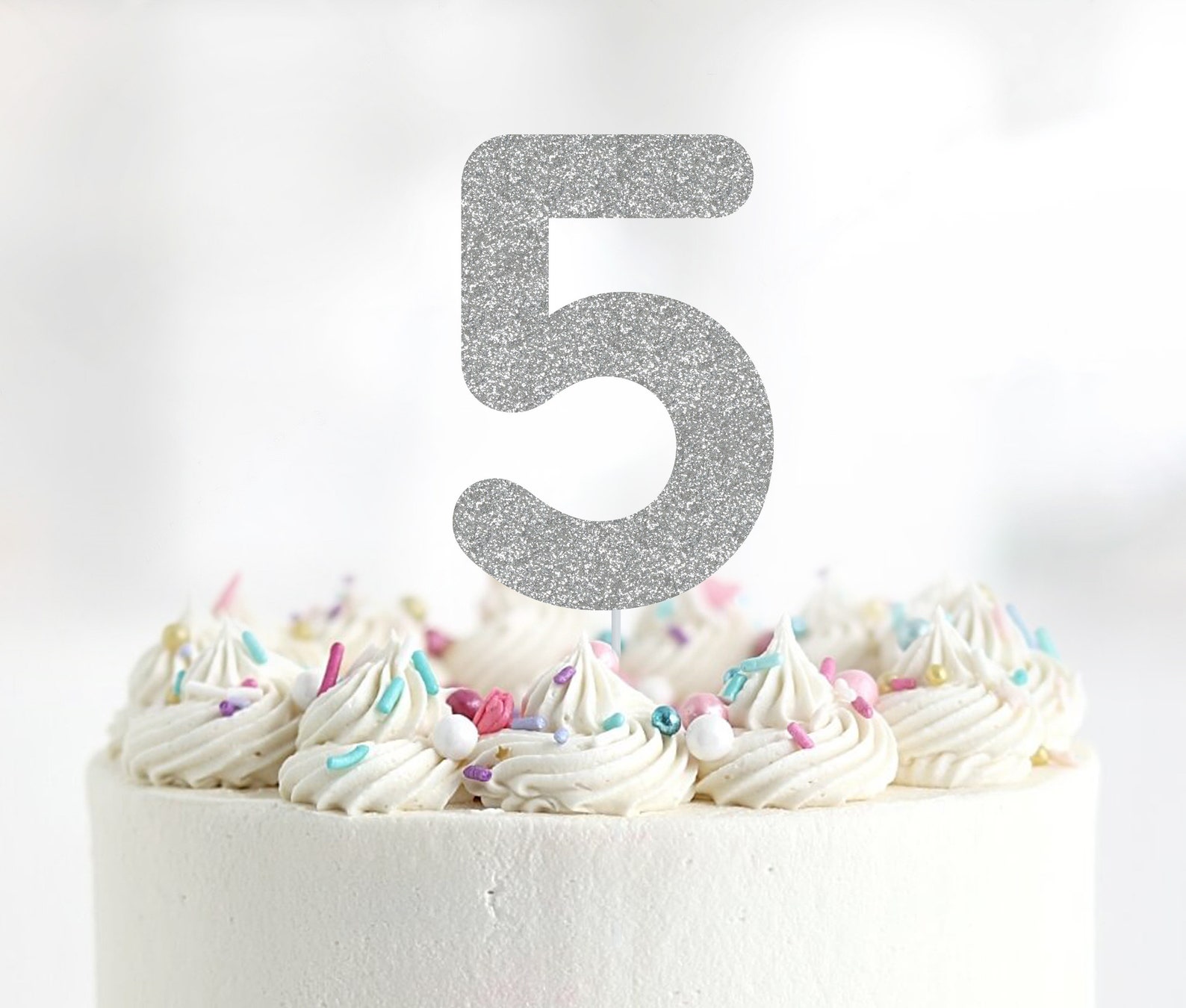 5 Cake Topper Five Cake Topper Age Cake Topper Number Cake | Etsy