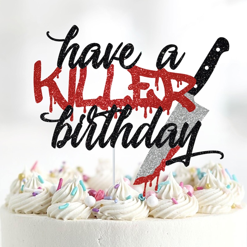 Horror Cake Topper - Etsy