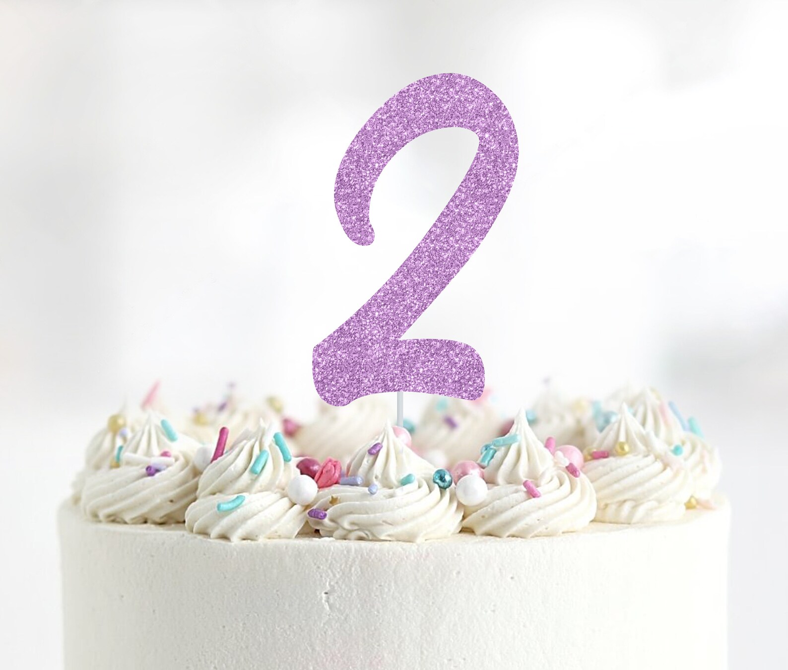 2 Cake Topper Two Cake Topper Age Cake Topper Number Cake | Etsy