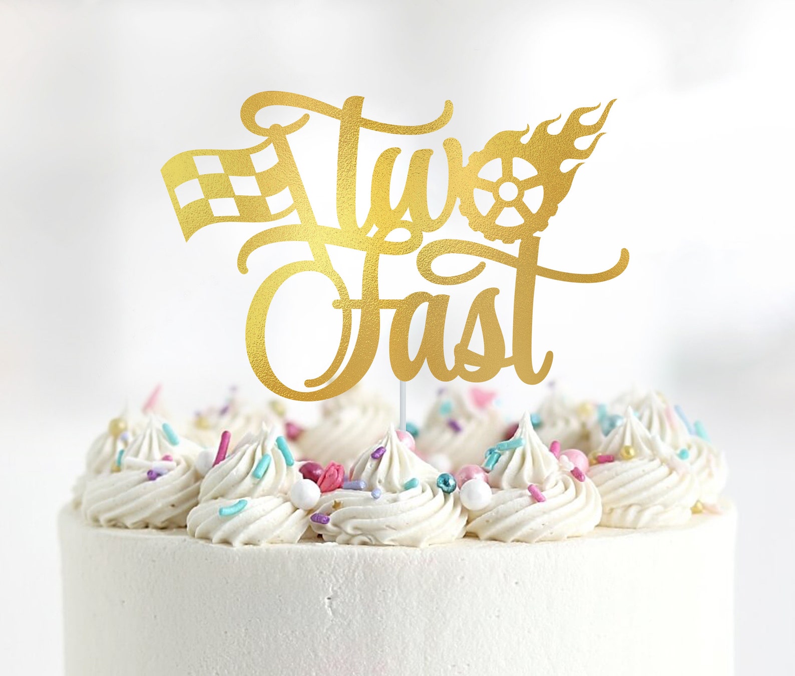 Two Fast Cake Topper 2 Fast Cake Topper Race Car Cake - Etsy Canada
