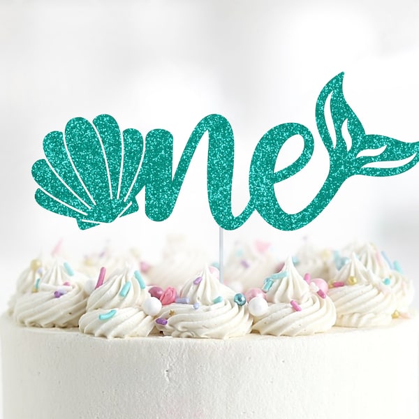 Mermaid Cake Topper - Etsy