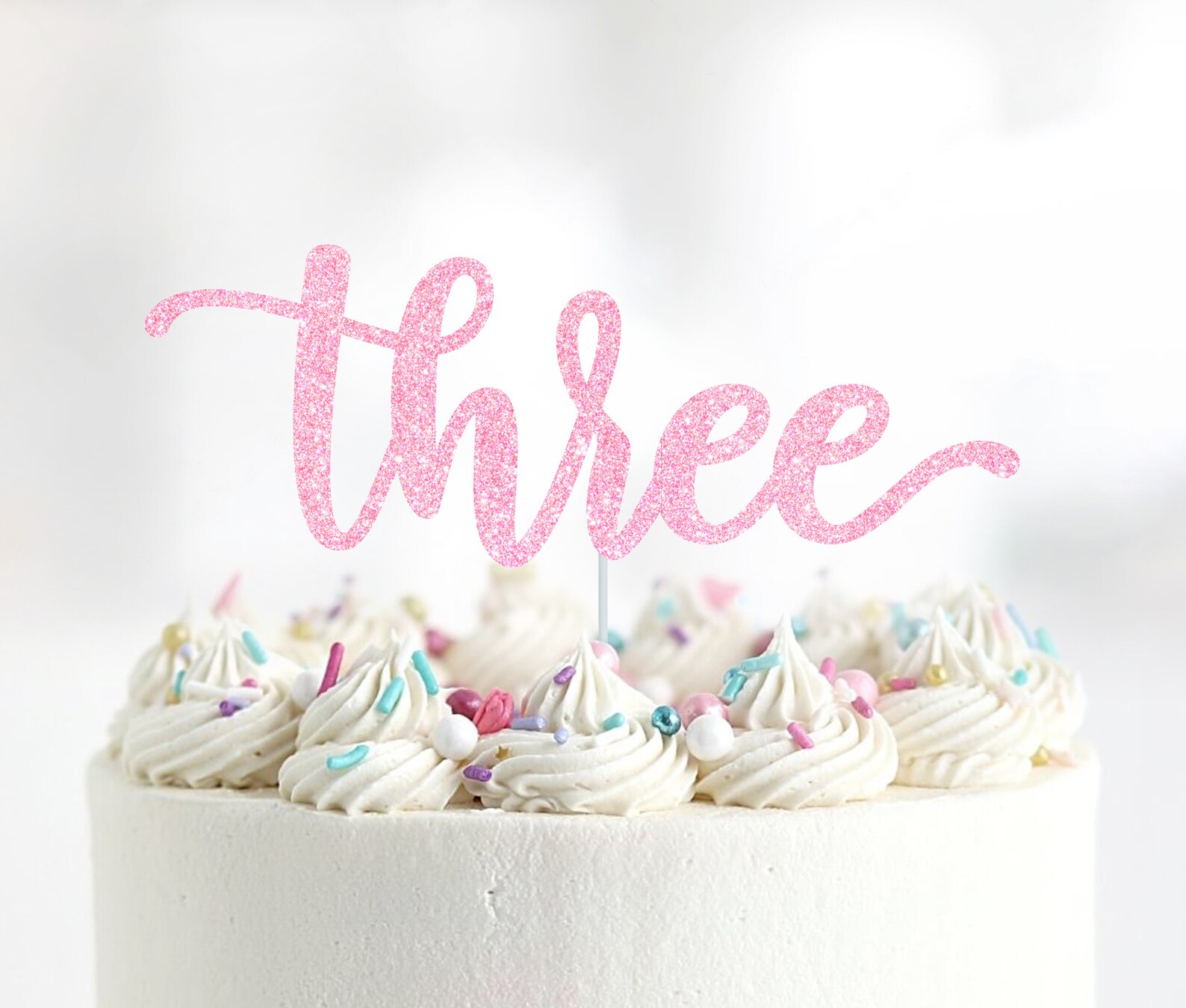 3 Cake Topper Three Cake Topper Age Cake Topper Number Cake - Etsy