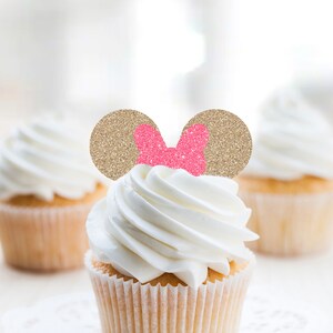 Mouse Ears Cupcake Topper, Twodles Cupcake Topper, I'm Twodles Cupcake ...