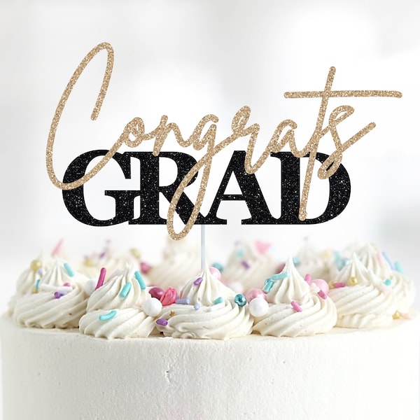 Graduation Cap and Diploma Cake Topper - Etsy