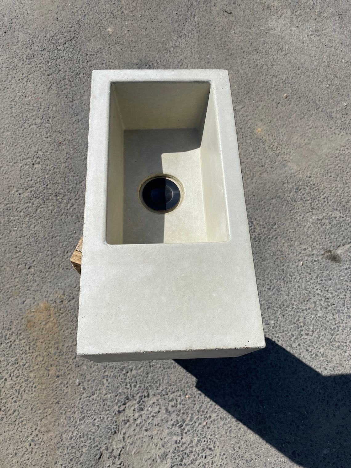Mini Concrete Bathroom Sink - Etsy