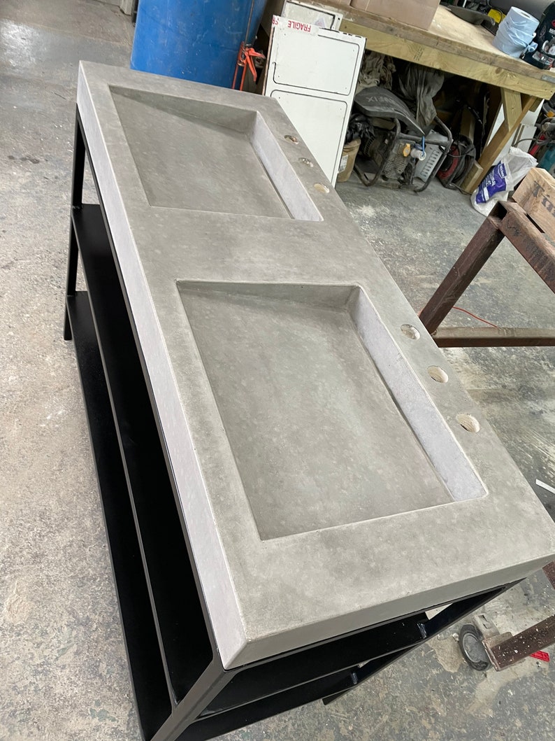 Concrete Slope Sink & Frame - Etsy