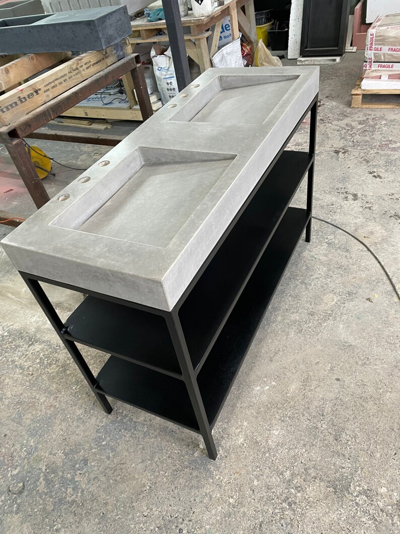 Concrete Slope Sink & Frame - Etsy