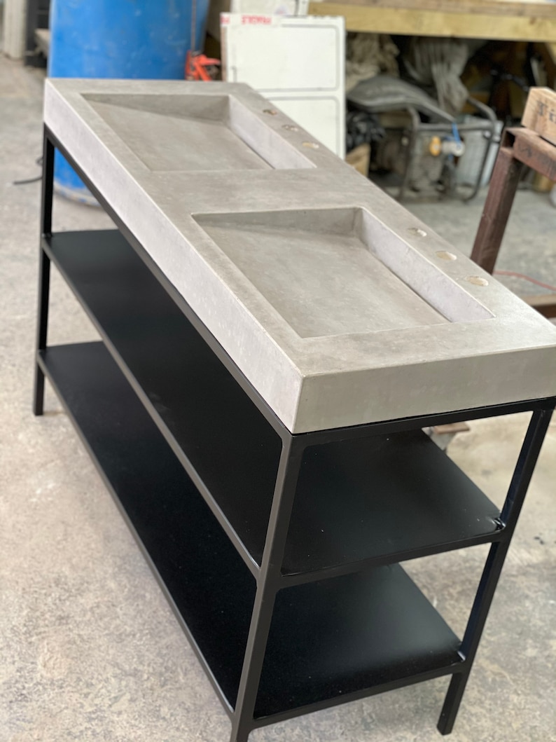 Concrete Slope Sink & Frame - Etsy