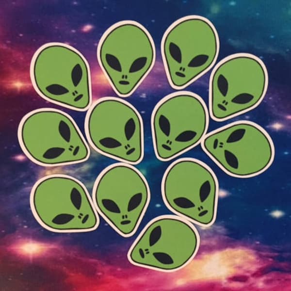 Alien Sticker - Etsy