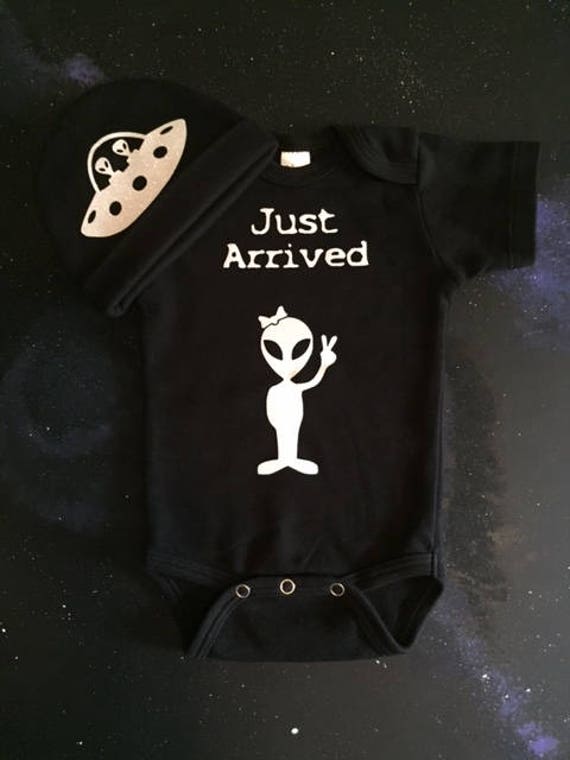 Alien ONESIE® / Roswell Alien Infant Creeper/ TWO Piece | Etsy