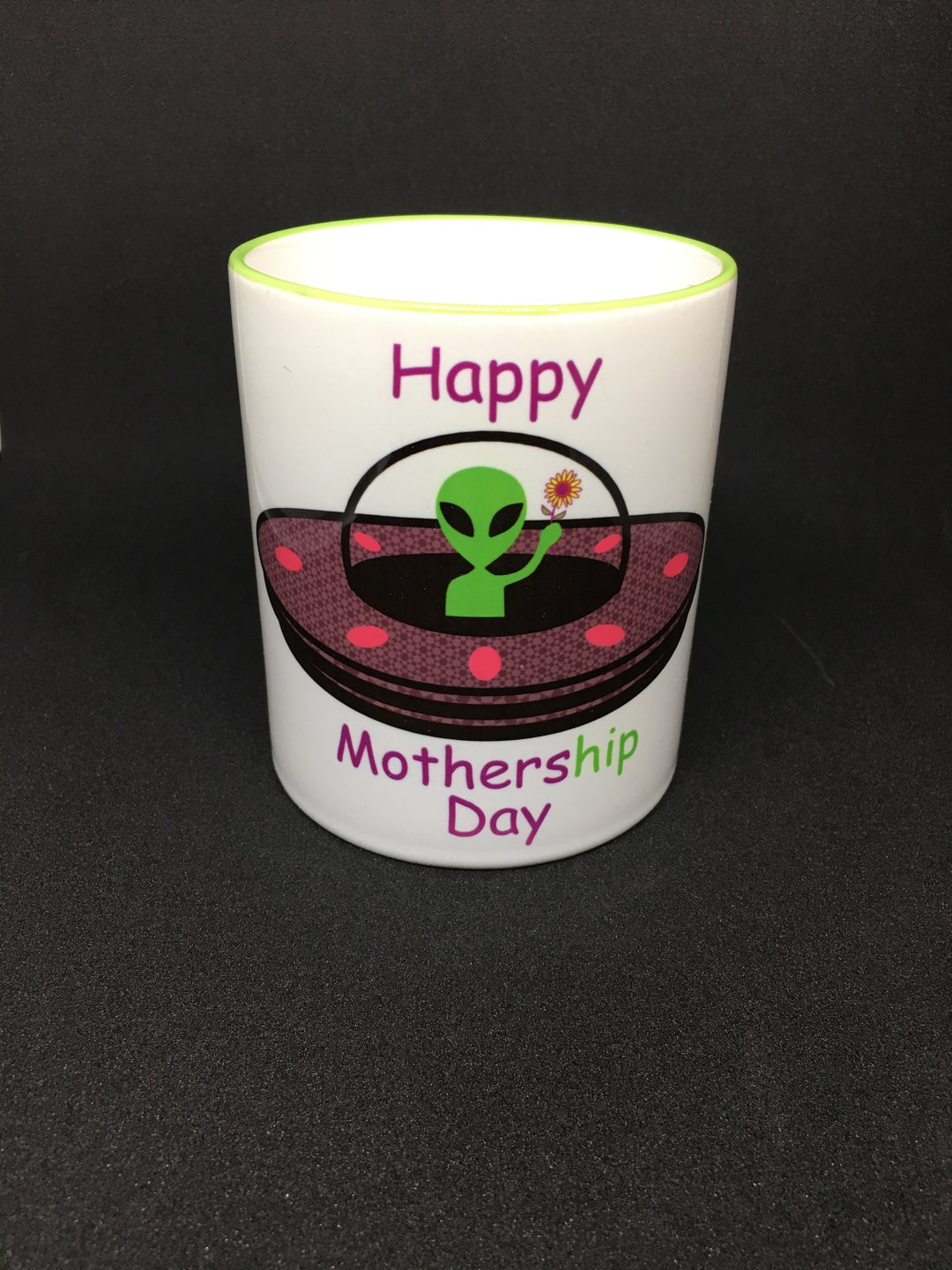 Alien Mothers Day Mug / Mothership Alien Mug / Mothers Day - Etsy