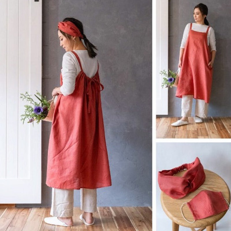 Pinafore Apron Pattern - Etsy