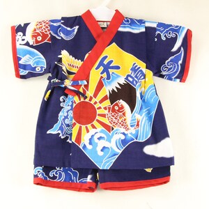 Japanese Sewing Pattern Jinbei Babies Pattern Kimono Shirt Baby Shorts ...