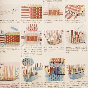 Cardboard BASKETRY TUTORIAL Weaving Kraft Japanese Paper Paper Basketry ...