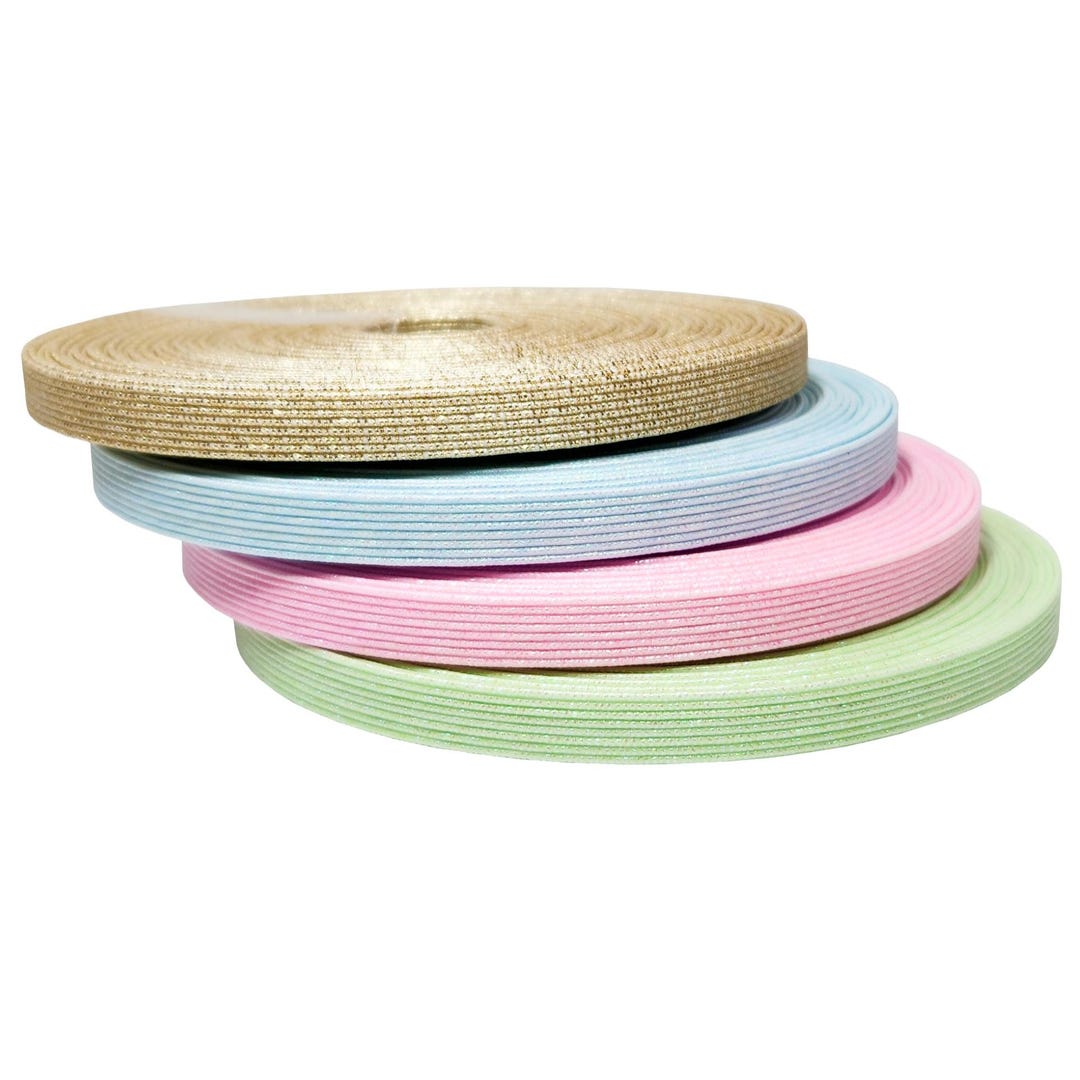 Japanese Metallic Paper Craft Paper Band Cardstock Basketwork Roll ...