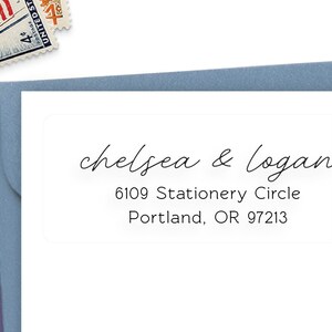 Return Address Labels, Gold Foil Address Labels, 30 Personalized ...