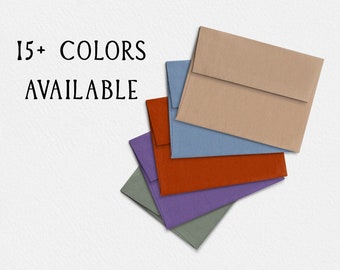 A7 5x7 Envelopes SAMPLE 80 Premium Paper Source Euro Pointed Flap ...