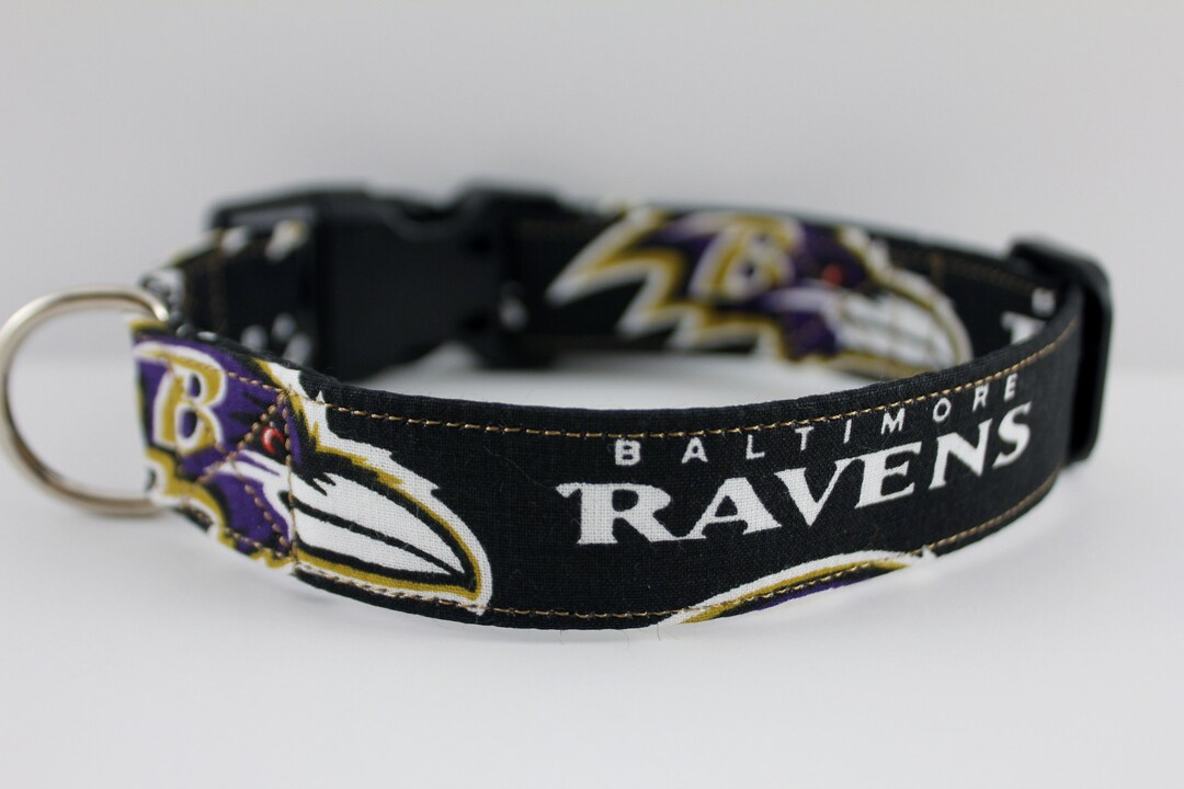 NFL Baltimore Ravens Collar, Packers Dog Collar, Personalized Collar ...