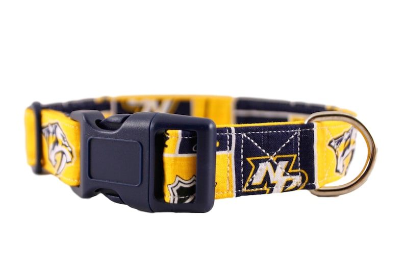 NHL Nashville Predators Collar Predators Dog Collar | Etsy