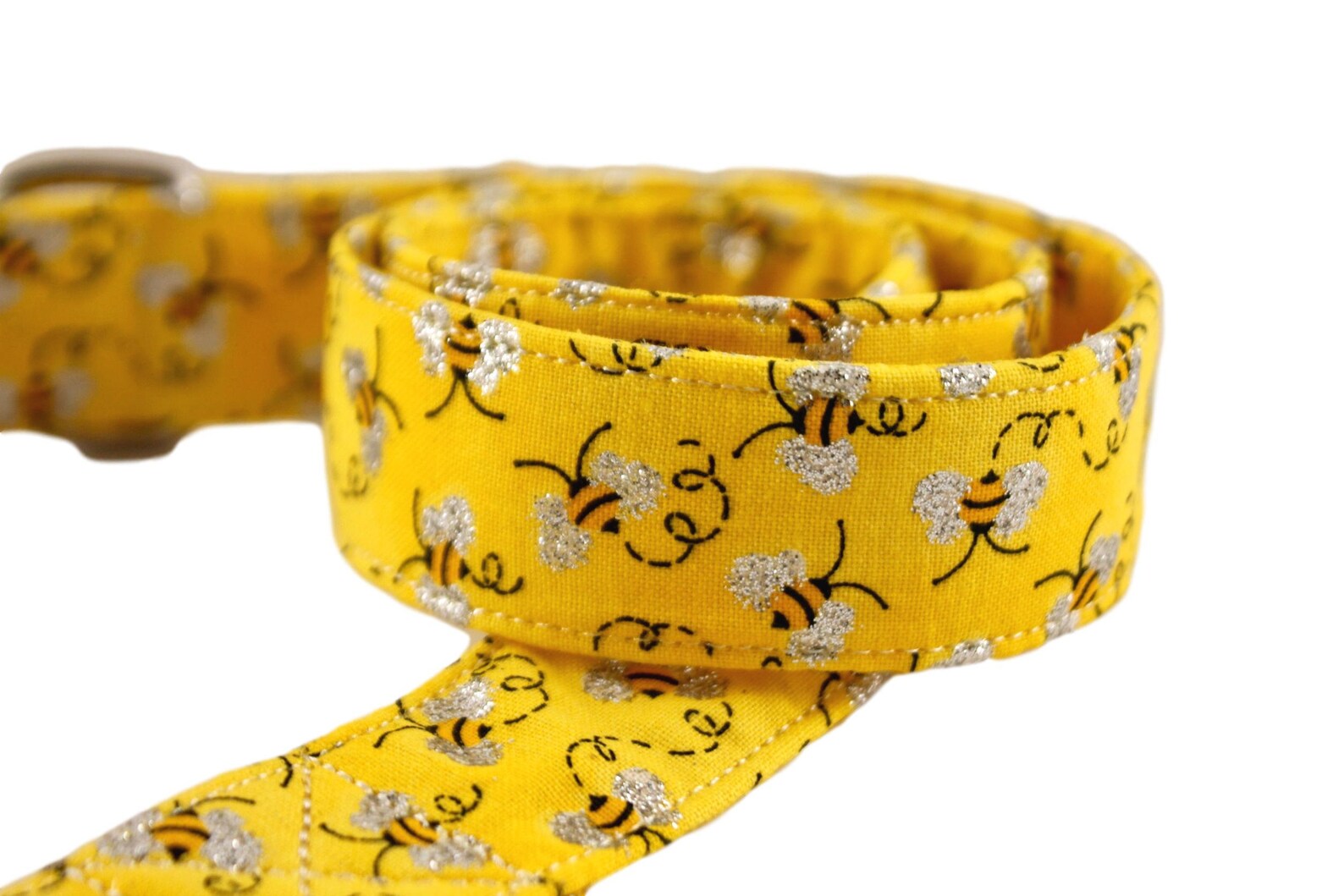Glitter Bumble Leash Bee Dog Leash Pet Leash Yellow Leash - Etsy