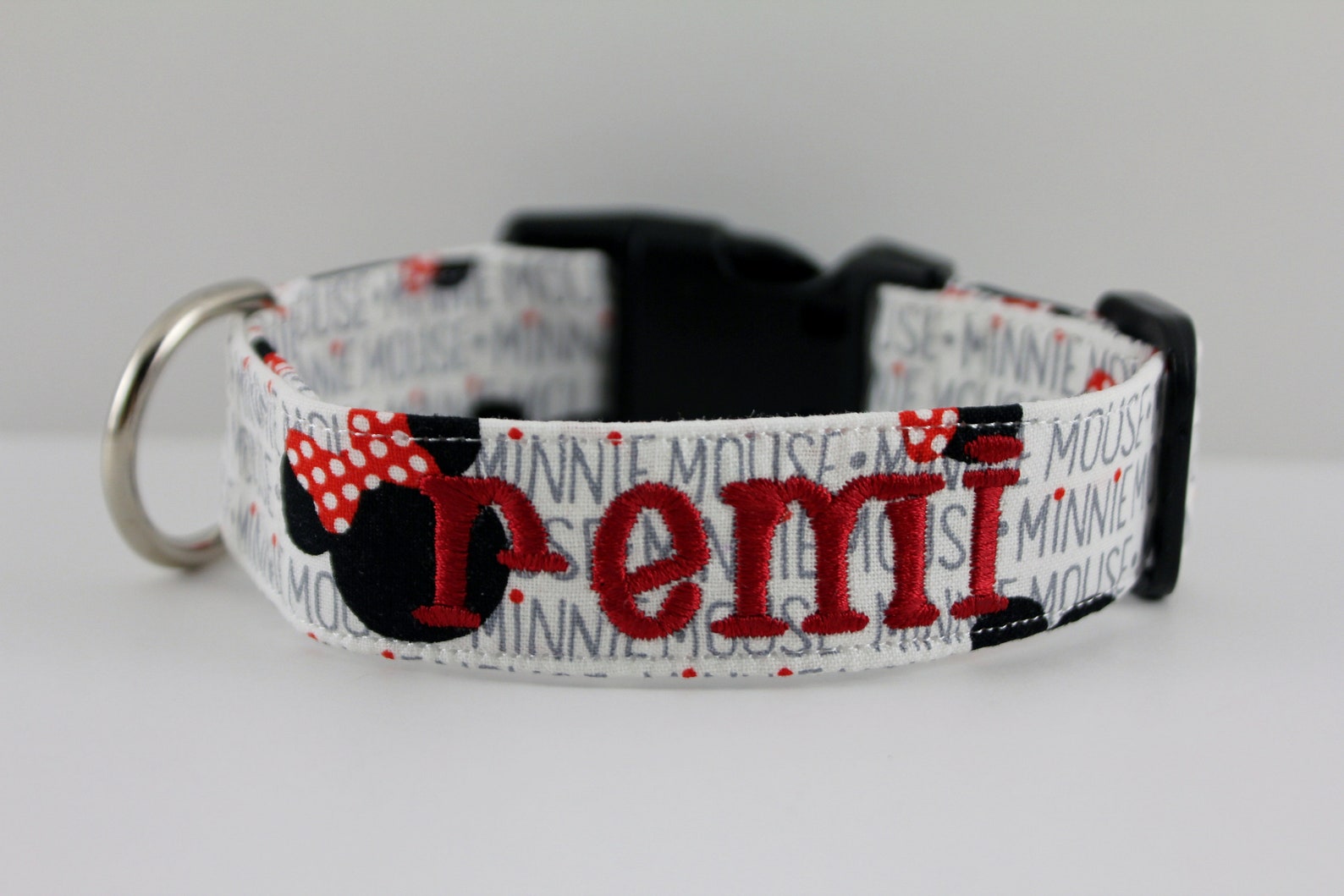 Female Mouse Collar Girly Mouse Ears Dog Collar Personalized - Etsy