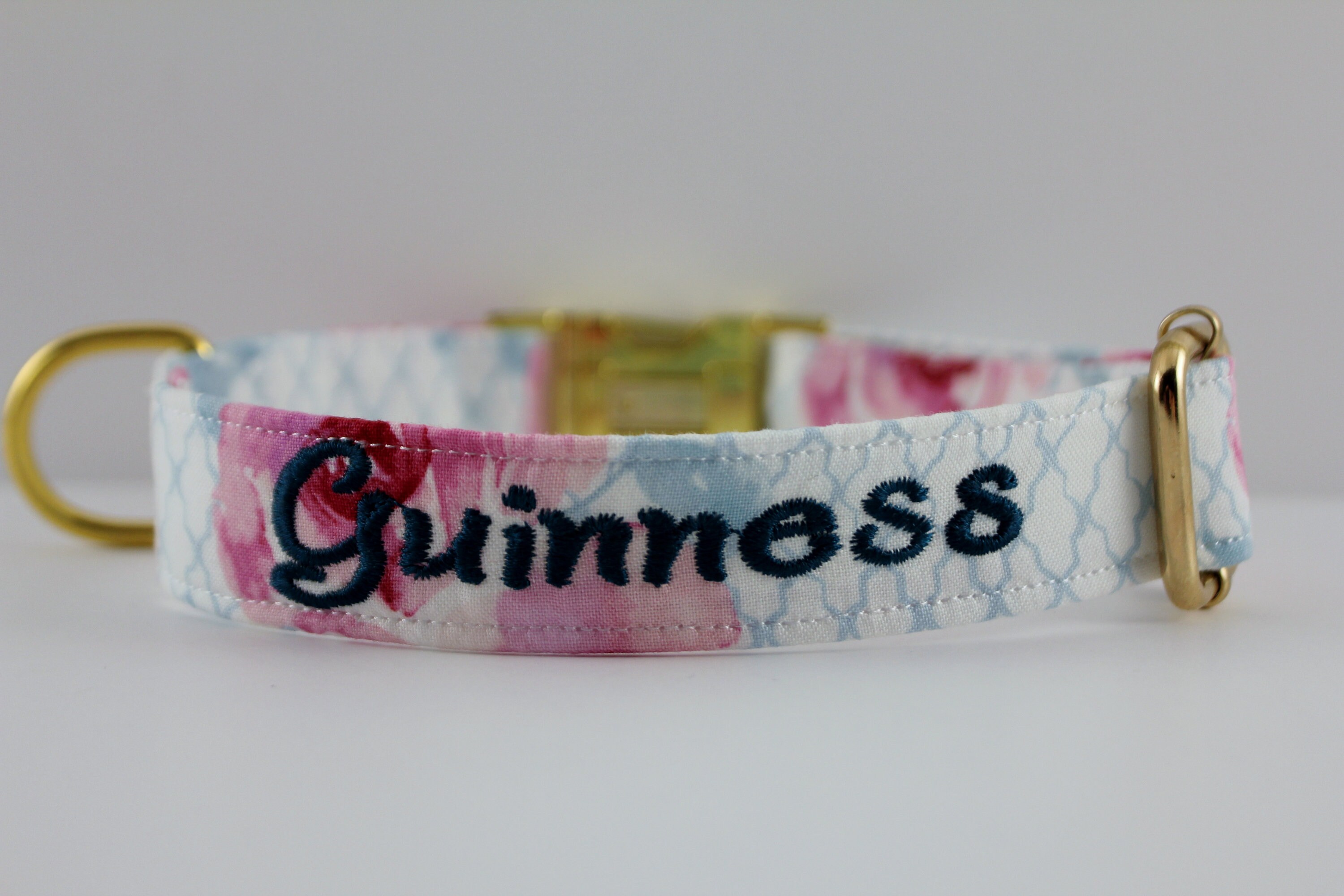 Pastel Blooms Collar, Flower Dog Collar, Floral Collar, Custom Dog ...