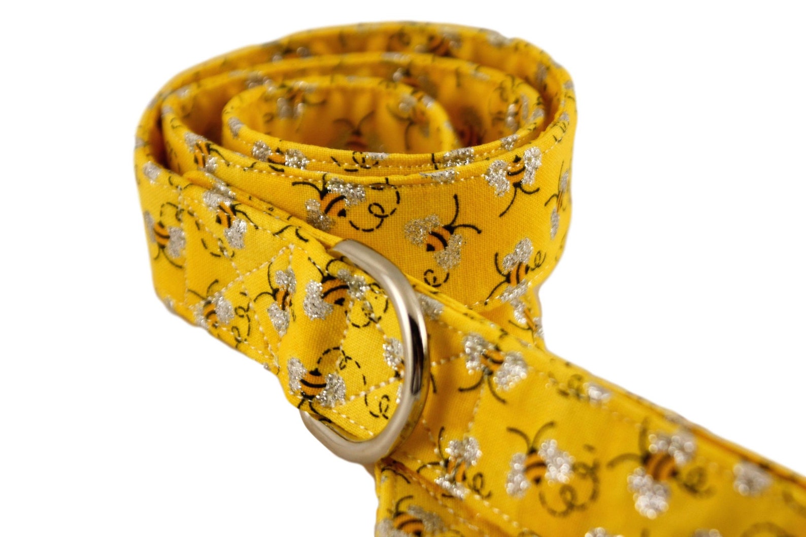 Glitter Bumble Leash Bee Dog Leash Pet Leash Yellow Leash - Etsy