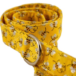 Glitter Bumble Leash, Bee Dog Leash, Pet Leash, Yellow Leash, 6 FT ...