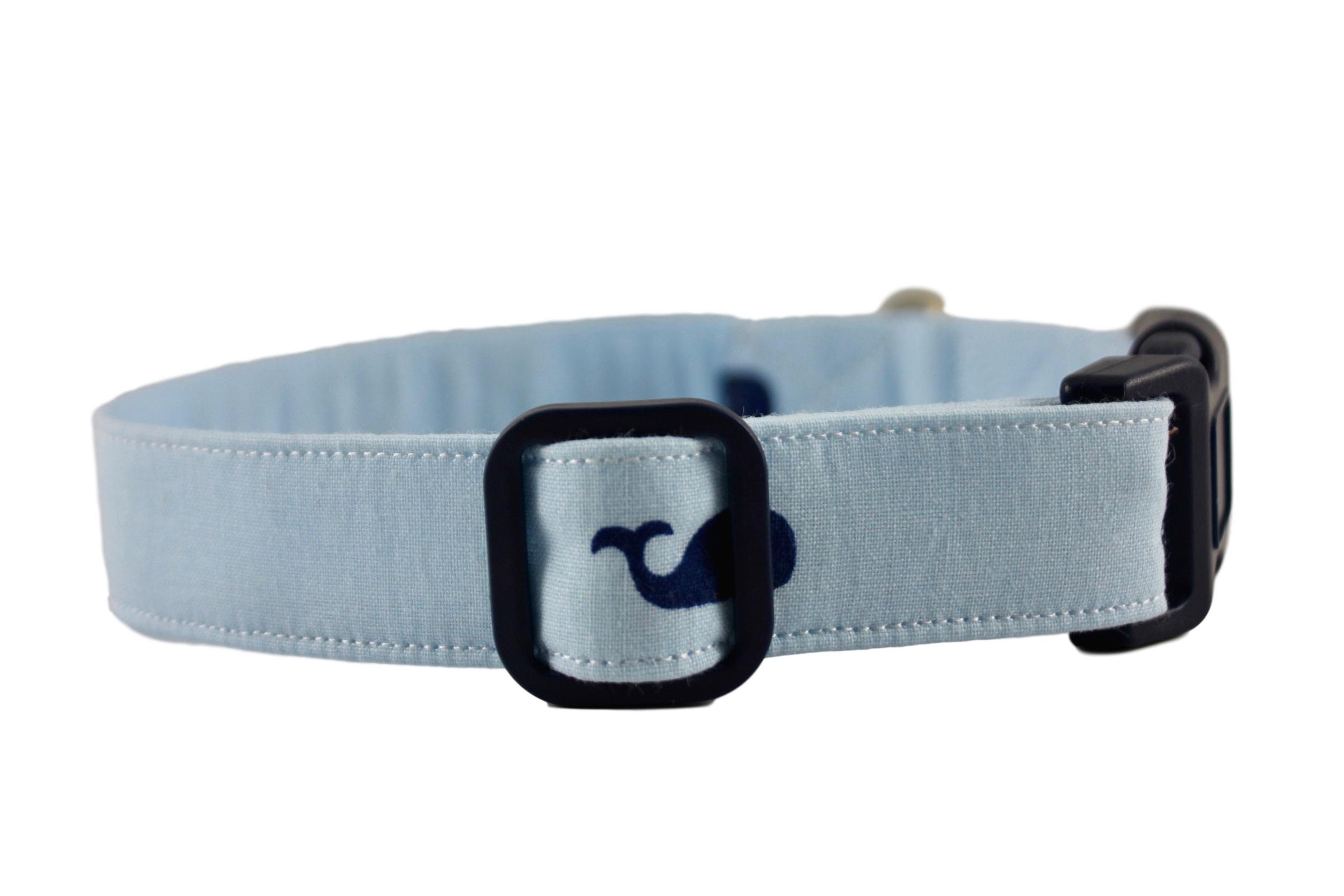 Light Blue Whale Collar Whale Dog Collar Nautical Collar | Etsy