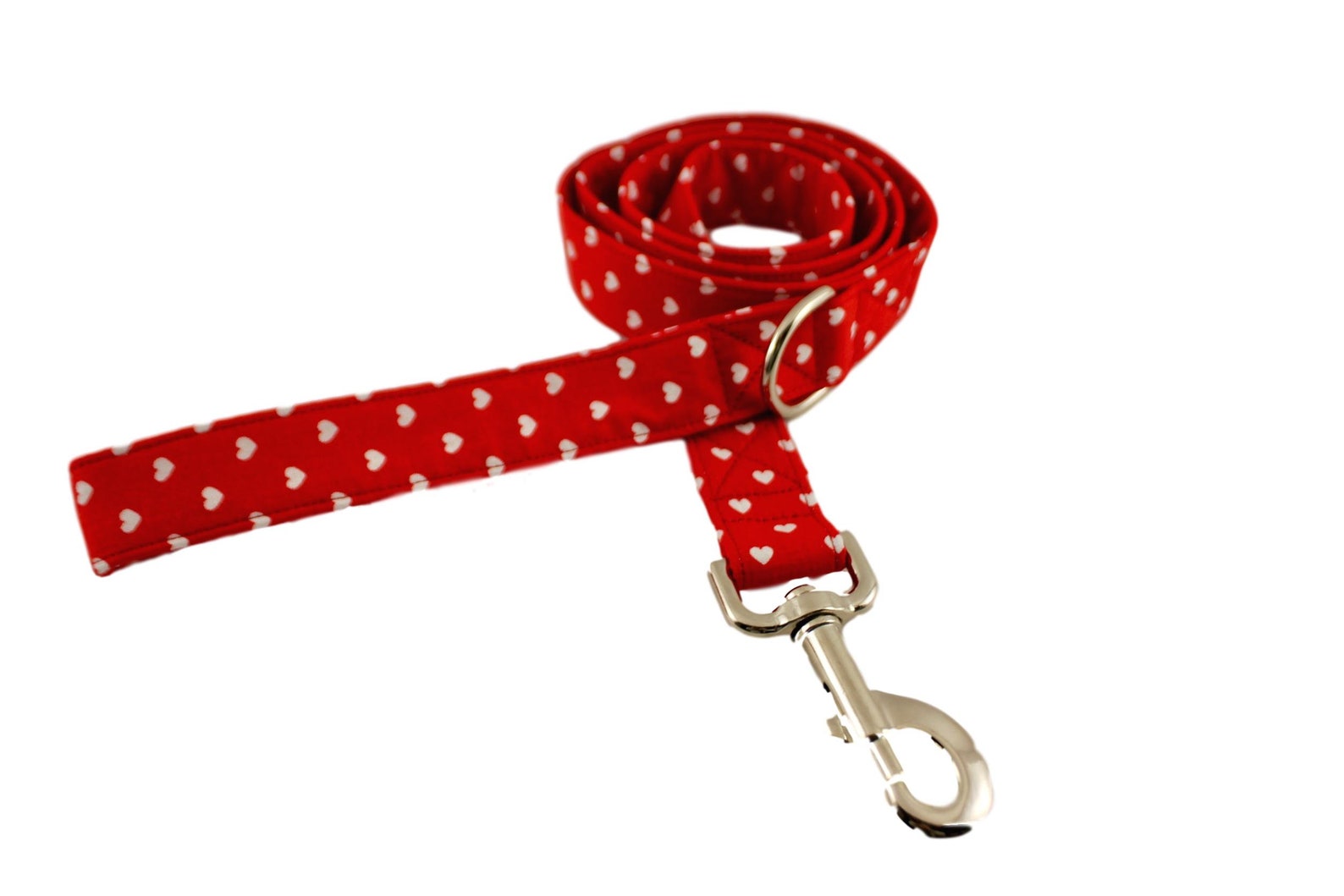 Cupid's Heart Leash, Custom Dog Leash, Red Leash, Heart Dog Leash ...