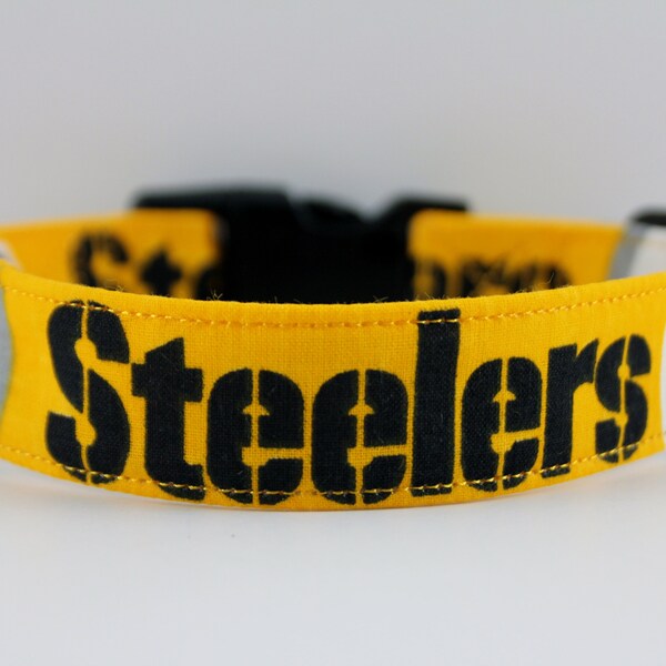 Steelers Dog Collar - Etsy