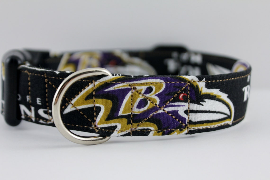 NFL Baltimore Ravens Collar, Packers Dog Collar, Personalized Collar ...
