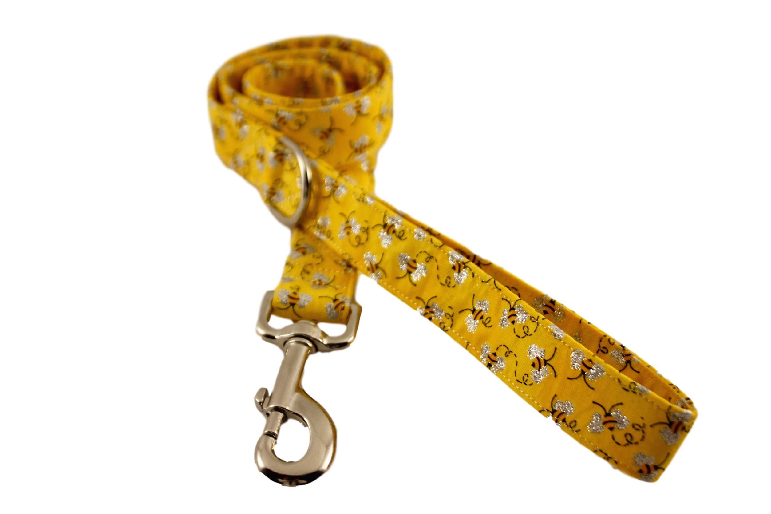 Glitter Bumble Leash Bee Dog Leash Pet Leash Yellow Leash - Etsy