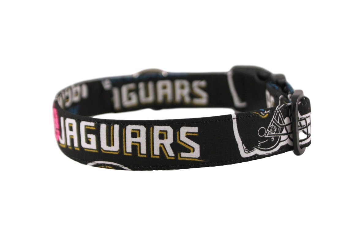 NFL Jacksonville Jaguars Collar Jags Dog Collar Personalized - Etsy