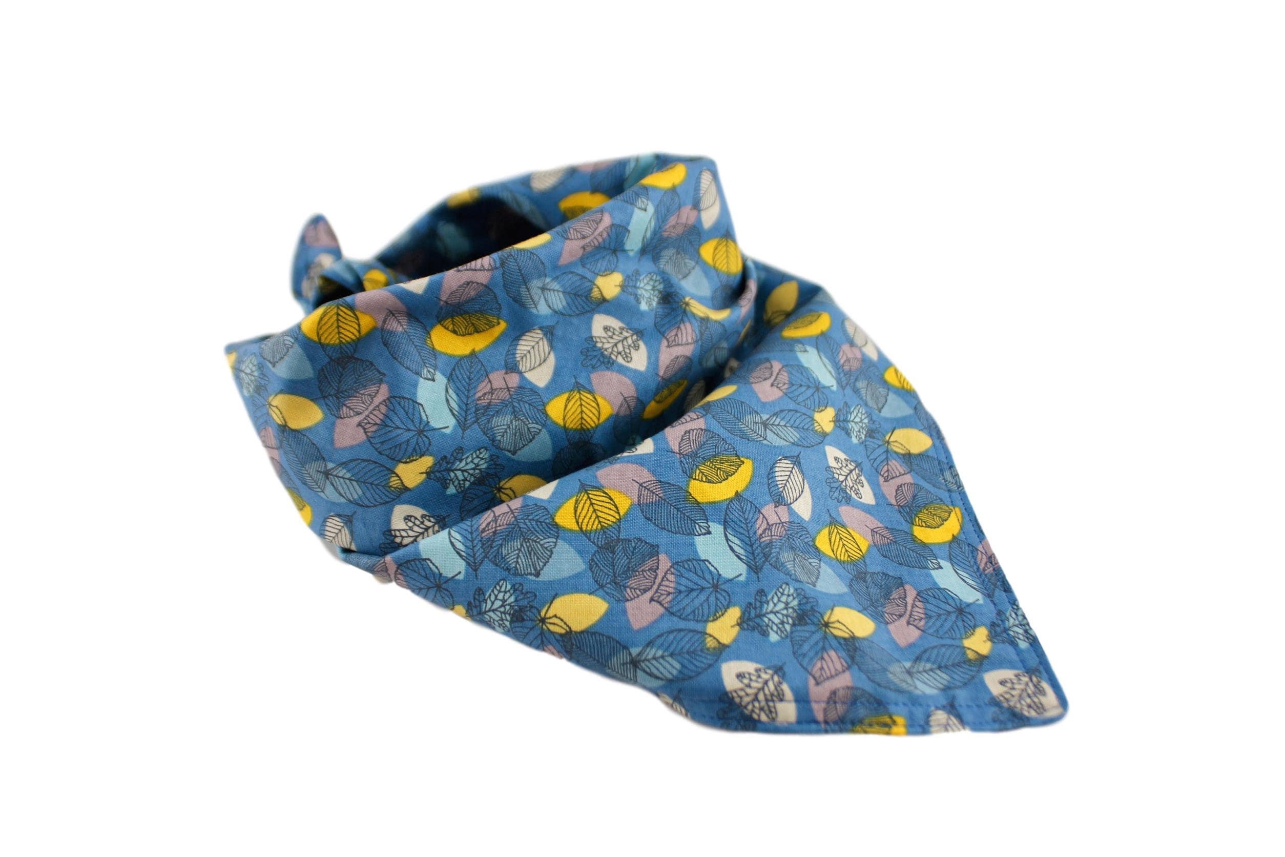 Falling Leaves Bandana, Pet Bandana, Fall Bandana, Holiday Dog Bandana ...