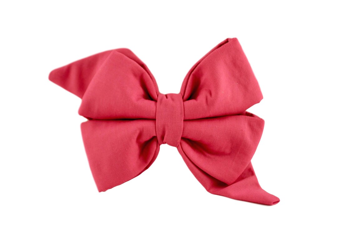Pink Sassy Bow, Girly Collar Bow, Collar Upgrade, Collar Bow, Bow ...