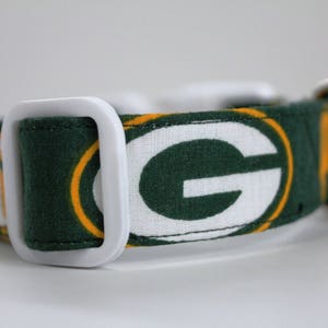 NFL Green Bay Packers Collar, Packers Dog Collar, Personalized Collar ...