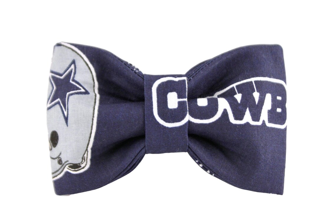 NFL Dallas Cowboys Bow Tie, NFL Bow Tie, Cowboys Bow Tie, Collar ...