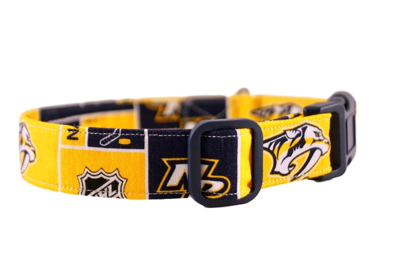 NHL Nashville Predators Collar Predators Dog Collar | Etsy