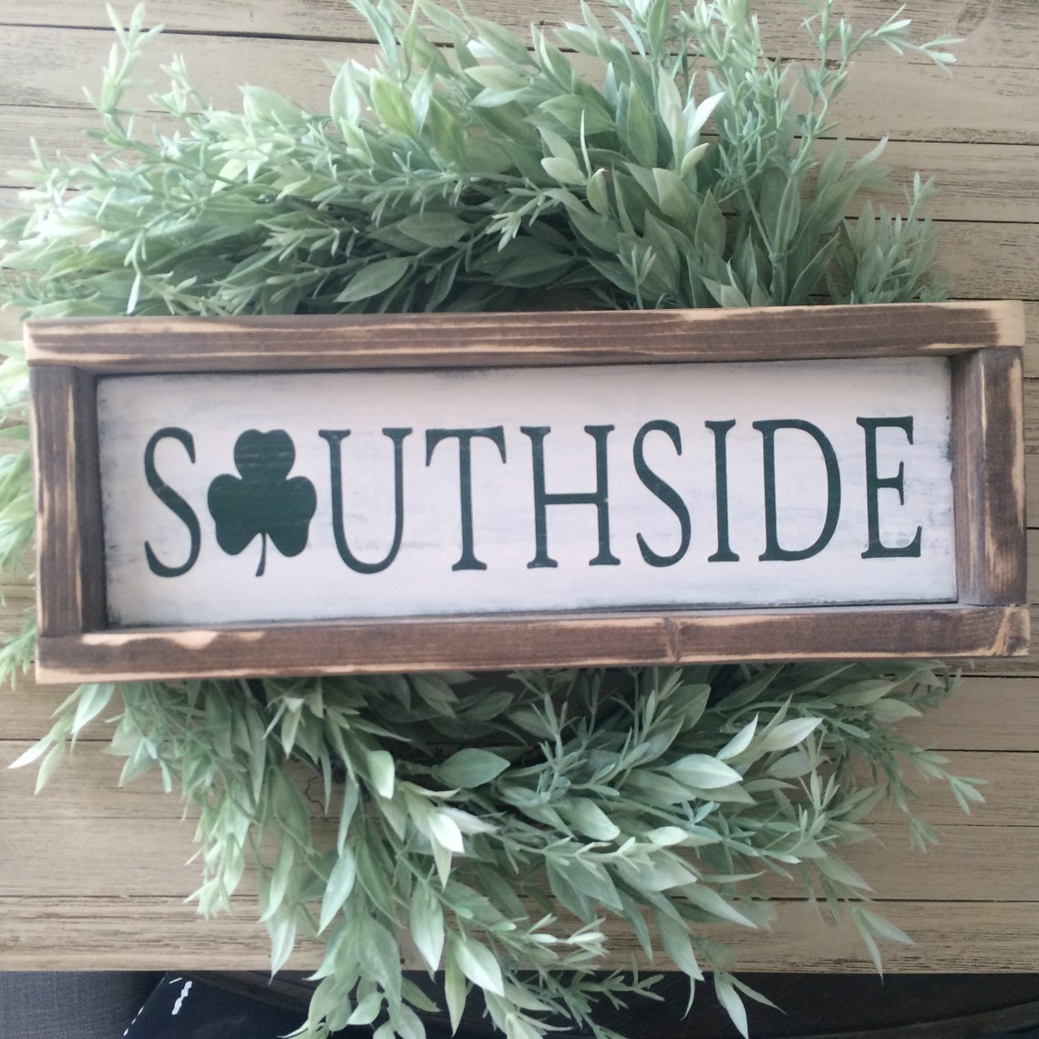 SOUTHSIDE Chicago Sign Southie MA Sign Massachusetts - Etsy